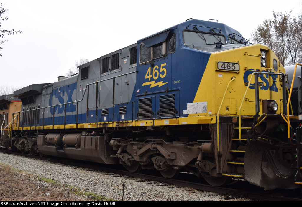 CSX Engine 465, Des Moines IA